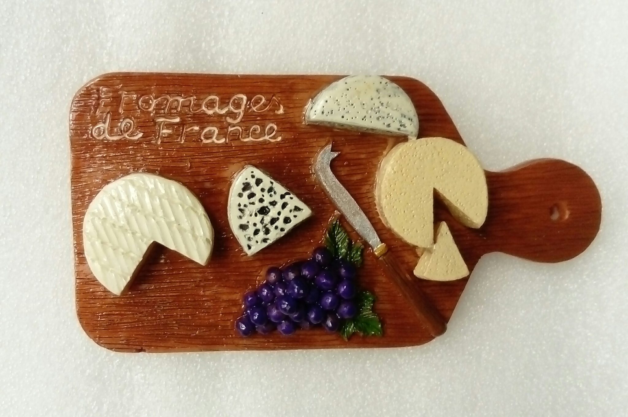 Magnet fromages, souvenirs de France baguette de pain création ...