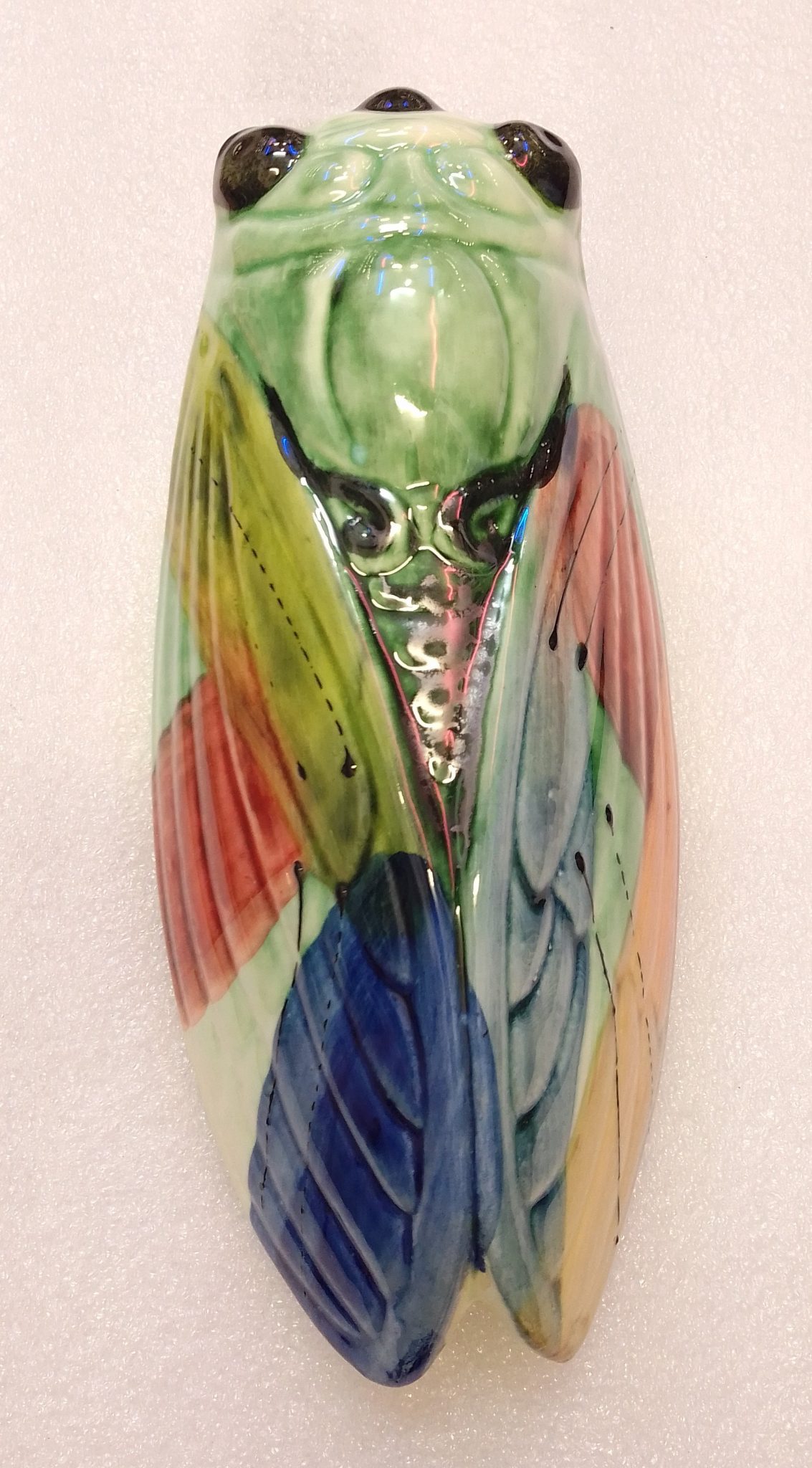 cigale multicolore en céramique à accrocher | Boutique Idellia – Au ...