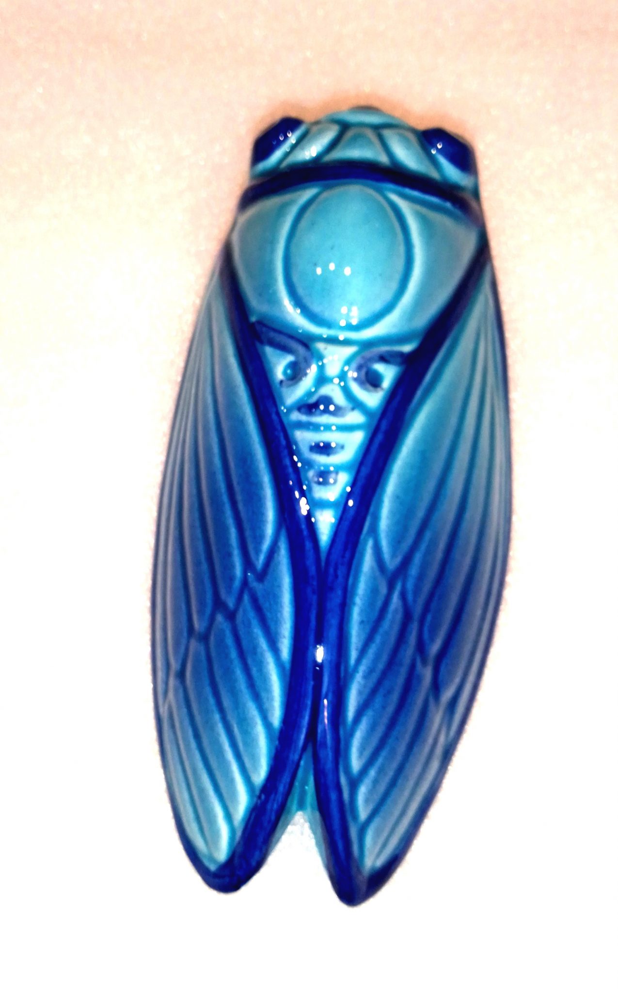 Cigale fabrication française en céramique moyen modèle 19 cm peinte à ...